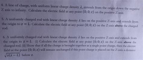 [solved] please help 4 a line of charge with u
