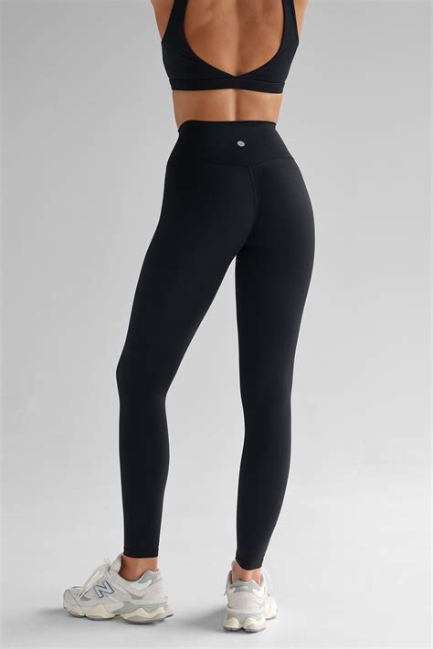Sculpt Full Length Leggings Black Leelo Active