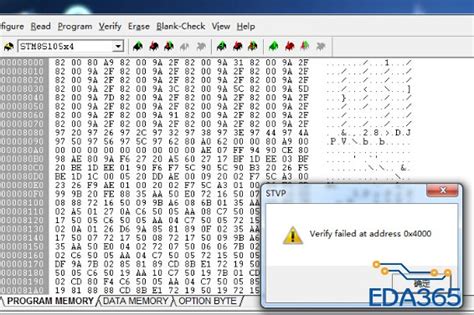 stm8s105程序烧录问题，求解决 微波eda网