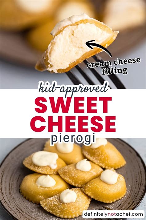 Sweet Cheese Pierogi Cream Cheese Filling No Farmers Cheese Needed