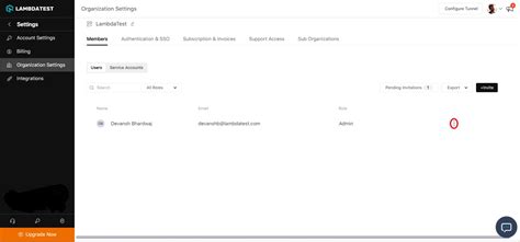 Deleting Your Lambdatest Account Lambdatest