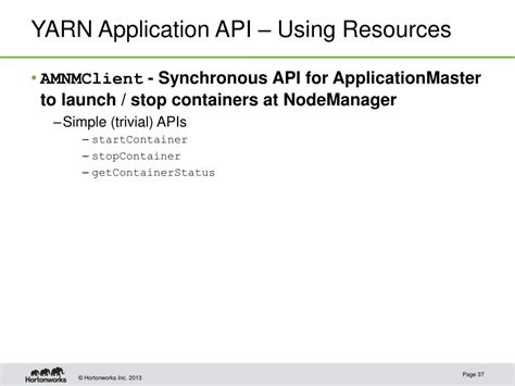 PPT Apache Hadoop YARN Enabling Next Generation Data Applications PowerPoint Presentation ID