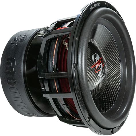 Ground Zero Plutonium Gzpw 15c 15″ Subwoofer 2x1Ω
