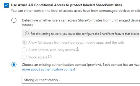 How To Apply Conditional Access Policies To Individual Sharepoint Sites