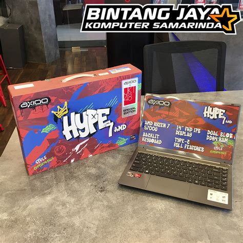 Jual Laptop Axioo Hype 7 Amd X Jkt48 Collabryzen 7 5700u8gb512gb Ssd14fhd Ipswin 11 Ori
