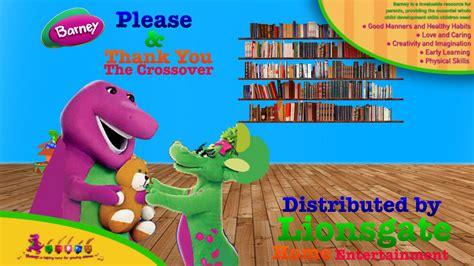 Barney Please And Thank You The Crossover By Jamesmuchtastic On