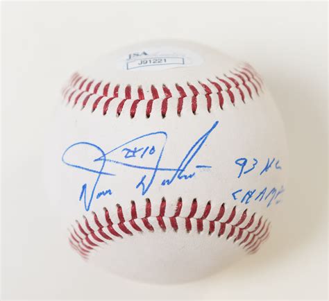 Lot Detail Darren Daulton Autographed Memorabilia Lot