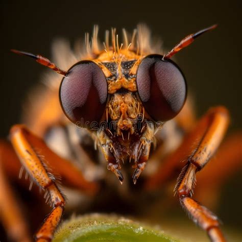 Insects Bugs Macro Photography Details Two Created With Generative Ai