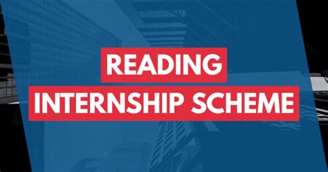 Do You Want Paid Work Experience Then The Reading Internship Scheme Is