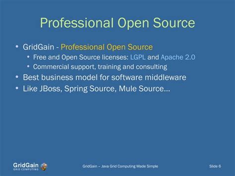 Jug Gridgain Javagridcomputingmadesimple Ppt