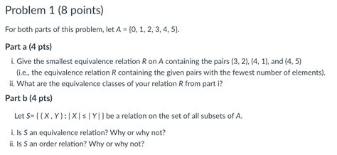 Solved Problem 1 8 ﻿pointsfor Both Parts Of ﻿this Problem