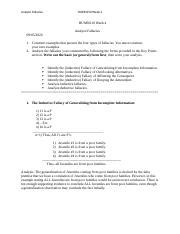 Week 4 Analyze Fallacies HUMN210 Docx Analyze Fallacies HUMN210 Week 4 HUMN210 Week 4 Analyze