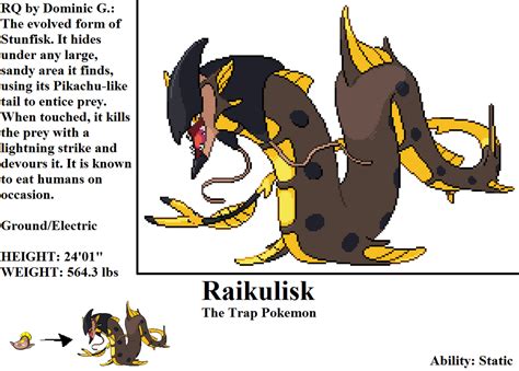 Stunfisk Evolution Chart