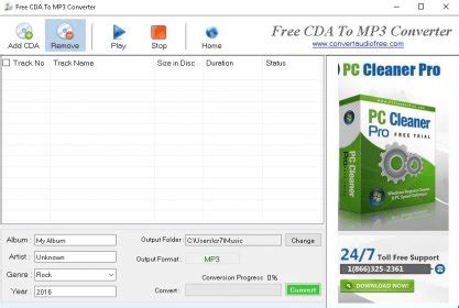 Free CDA To MP Converter Download Convert CDA Files Into MP