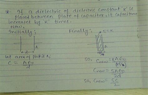 1 The Distance Between The Plates Of A Parallel Plate Capacitor Of Capacitance C Is Doubled