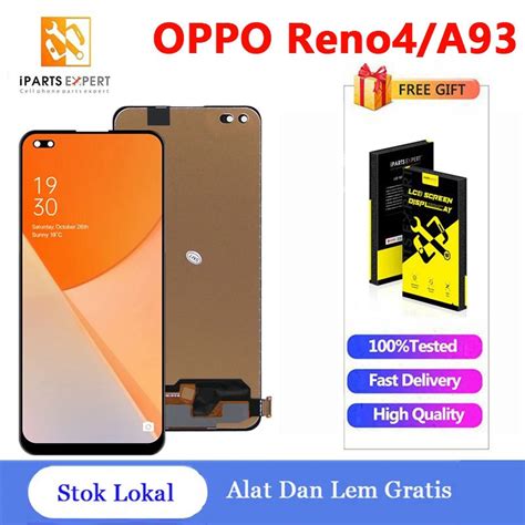 Jual IPARTSEXPERT Original LCD Untuk Oppo Reno 4 Lite A93 Tampilan LCD Layar Sentuh Pengganti
