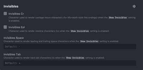 Show Only Whitespaces In Atom Not Eol Stack Overflow