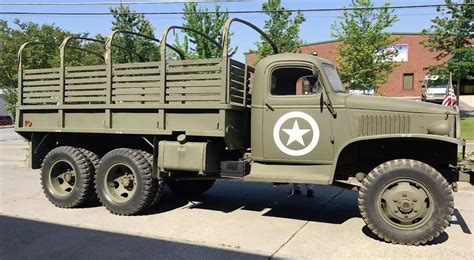 1942 Gmc Cckw Troop Transport 25 Army Vehicles Willys Jeep Wwii