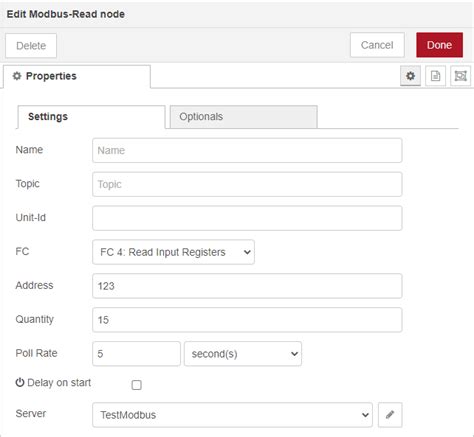 Troubleshooting Node Red Modbus Issues Node Red Optoforums