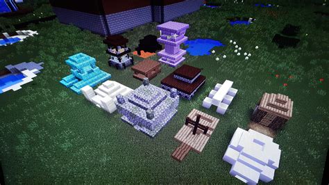 I Made Mini Versions Of Most Of The Naturally Generating Structures R Minecraft