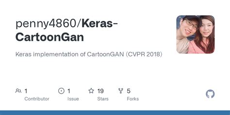 GitHub Penny Keras CartoonGan Keras Implementation Of CartoonGAN CVPR