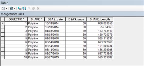 How To Solve Calculation Error In Digital Shoreline Analysis System Dsas Researchgate