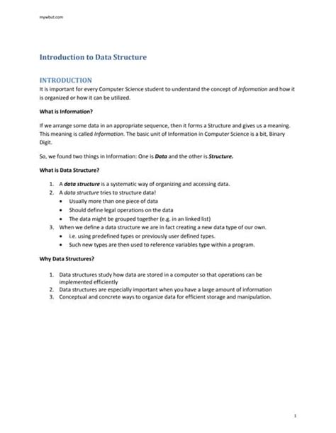 Mastering Data Structures And Algorithms 1pdf