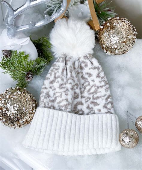 Leopard Beanie