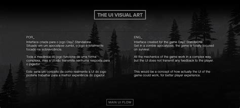 DayZ StandAlone UI VISUAL ART CONCEPT Behance