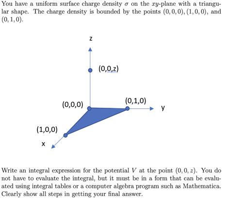 You Have A Uniform Surface Charge Density σ On The