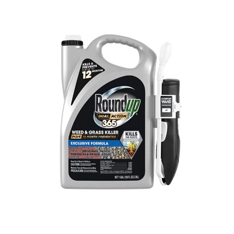 Roundup Dual Action 365 Weed And Grass Killer Plus 12 Month Preventer