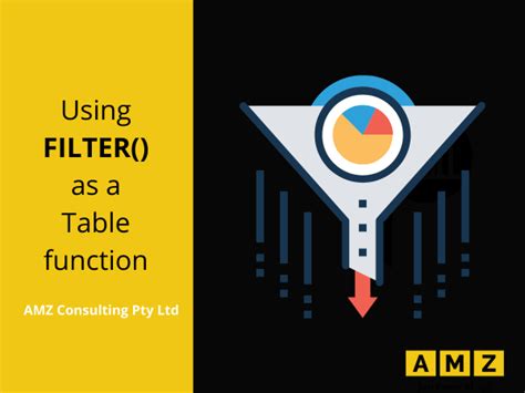 Using FILTER As A Table Function Power BI Training Australia