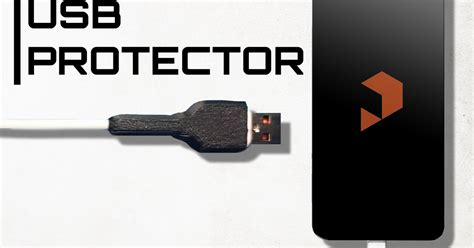 USB Protector By PrintLab Download Free STL Model Printables Com
