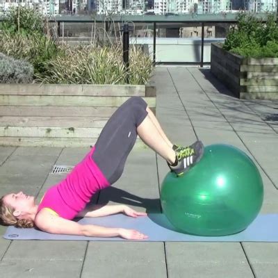 How To Hamstring Curls On A Ball