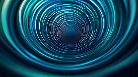 Abstract Blue Swirling Tunnel Background | Premium AI-generated image