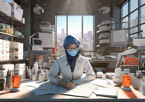 Antivirus Laboratory Premium Ai Generated Image