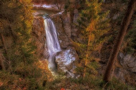 Der Wasserfall Foto And Bild Europe Österreich Landschaft Bilder Auf