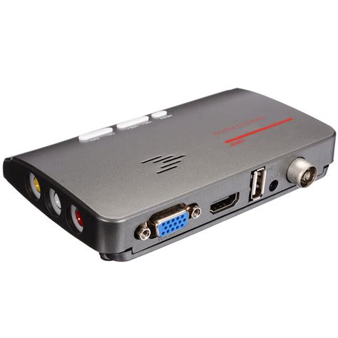 Lcd Crt 모니터용 Dvb T Dvb T2 Tv 튜너 수신기 Tt2 Tv 박스 Vga Av Cvbs 1080p Hdmi 디지털 Hd 위성 수신기 홈 오디오