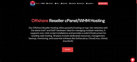 Offshore Reseller Hosting Cpanelwhm White Label Servers
