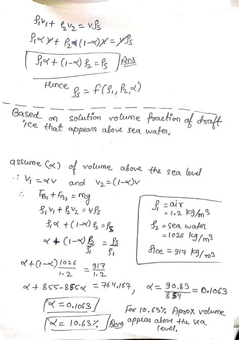 Solved Intermediate Fluid Mechanics Problem 1 Consider A Solid Object Course Hero