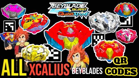 Xcalibur Beyblades All Qr Codes New 100 Real Working Beyblade