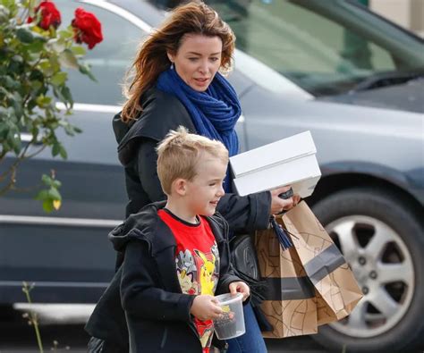 Dannii Minogue And Son Ethans Day Out