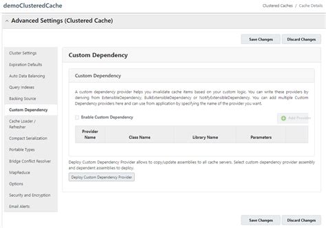 Configure Custom Dependency NCache Docs