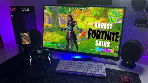 Pov Fortnite Cozy Gaming Setup 1440p 120hz Monitor Zero Build