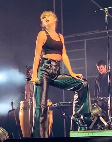 Taylor Swift Leather Pants
