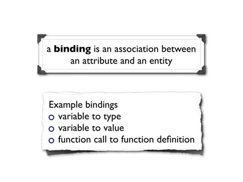 Ti1220 Lecture 2 Names Bindings And Scopes Ppt