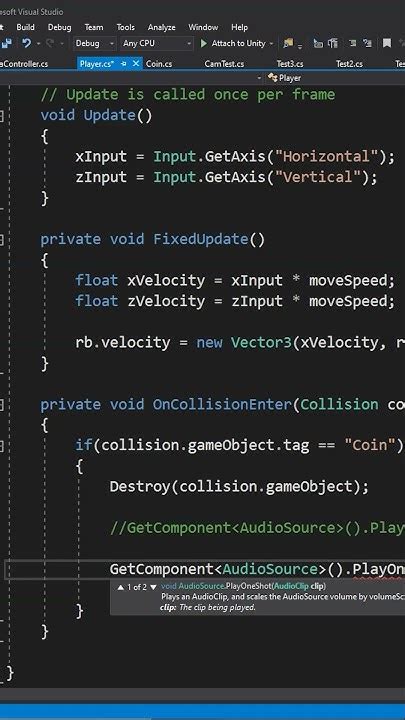 Unity Play Multiple Audio Clips Easily Unity C Scripting Tutorial