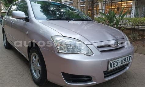 Buy Used Toyota Runx Silver Car In Nairobi In Nairobi Autoskenya