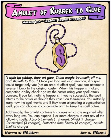 Fun Magical Items Dnd Silly Magic Items Dnd Stuff Dnd Lore