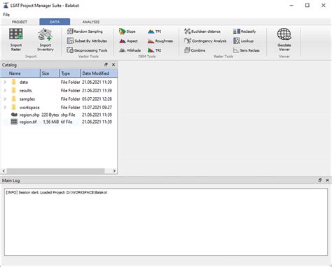 Main GUI With Activated Data Tab The Data Tab Contains Tools For Data Download Scientific